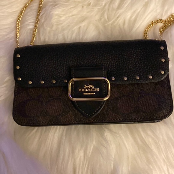 Coach | Bags | Morgan Crossbody In Colorblock Signature Canvas With ...